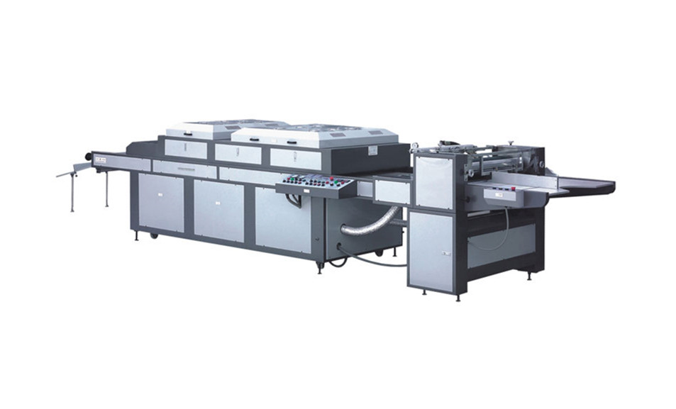 uv and oil coating machine